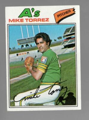 1977 Topps Mike Torrez Oakland Athletics #365 Very Good | eBay