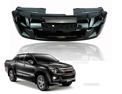 GRAY X-SERIES FRONT GRILLE GRILL BUMPER FIT ISUZU D-MAX RODEO PX 2012 ...