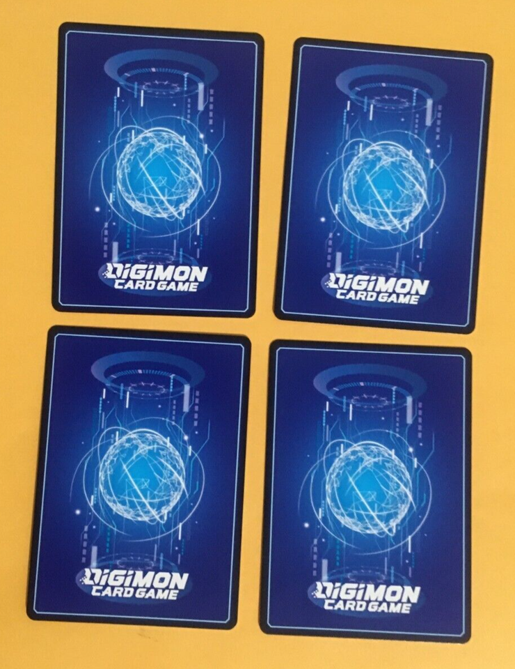 4x Renamon (Playset) EX2-019 R Digimon CCG TCG | Digital Hazard Near Mint | eBay