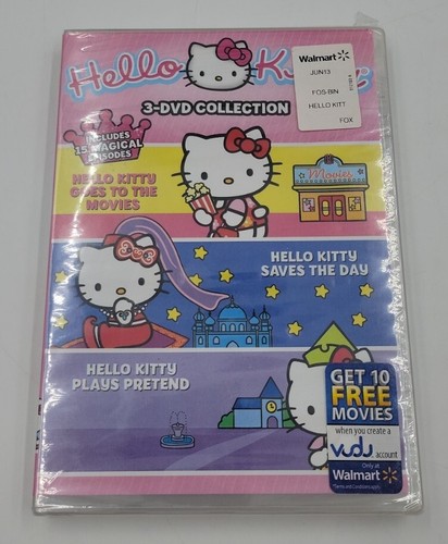 Hello Kitty: (3 DVD Collection 2013)Goes To Movies, Saves The Day ...