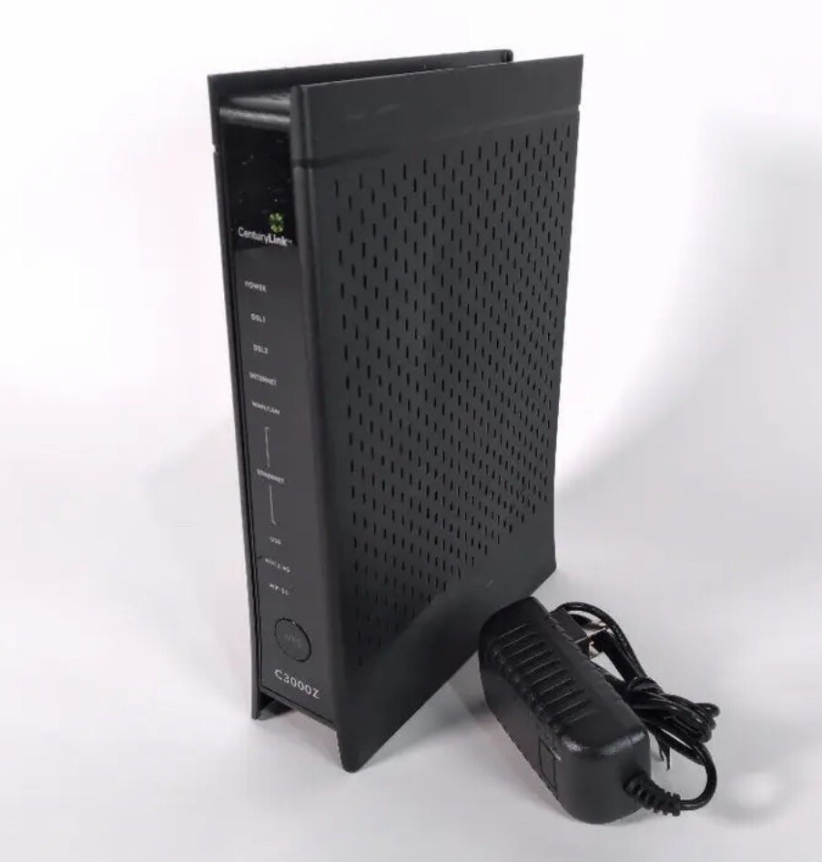 CenturyLink Approved C3000Z Zyxel 2.4 & 5ghz Bonded Wirless Modem ...