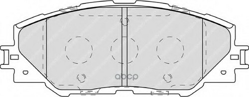04465-42180 Toyota Pad kit, disc brake, front 0446542180, New Genuine ...