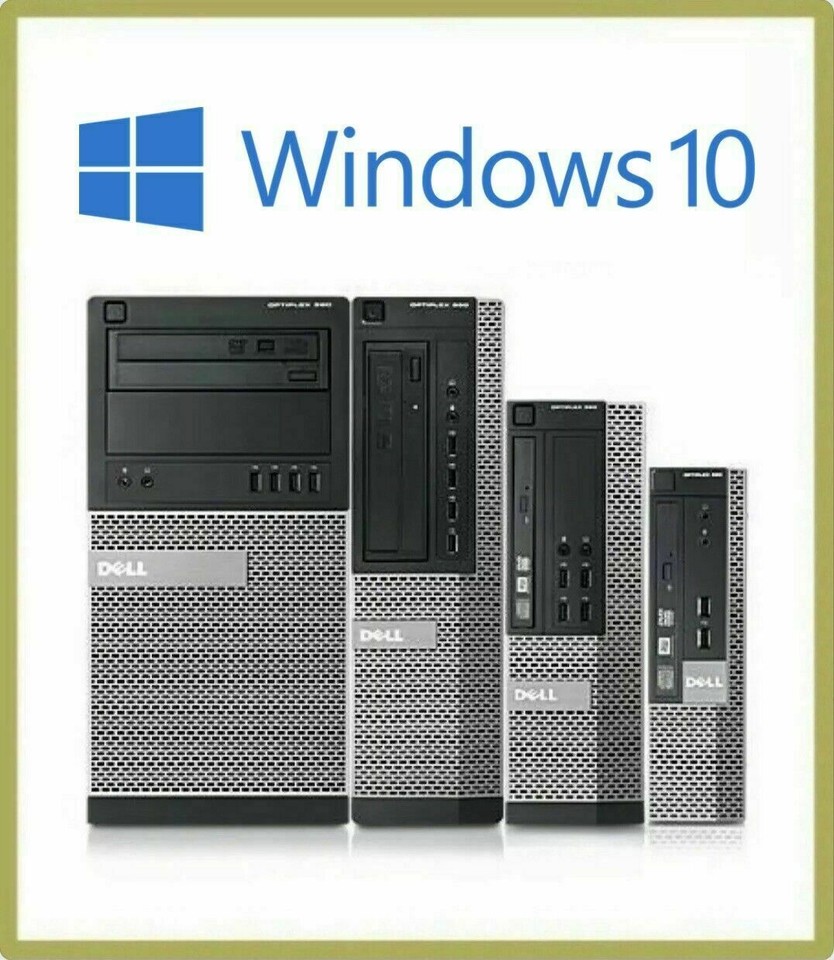 Cheap Desktop PC any BRAND intel/AMD Dual Core/ Core2Duo 4GB RAM 160GB ...