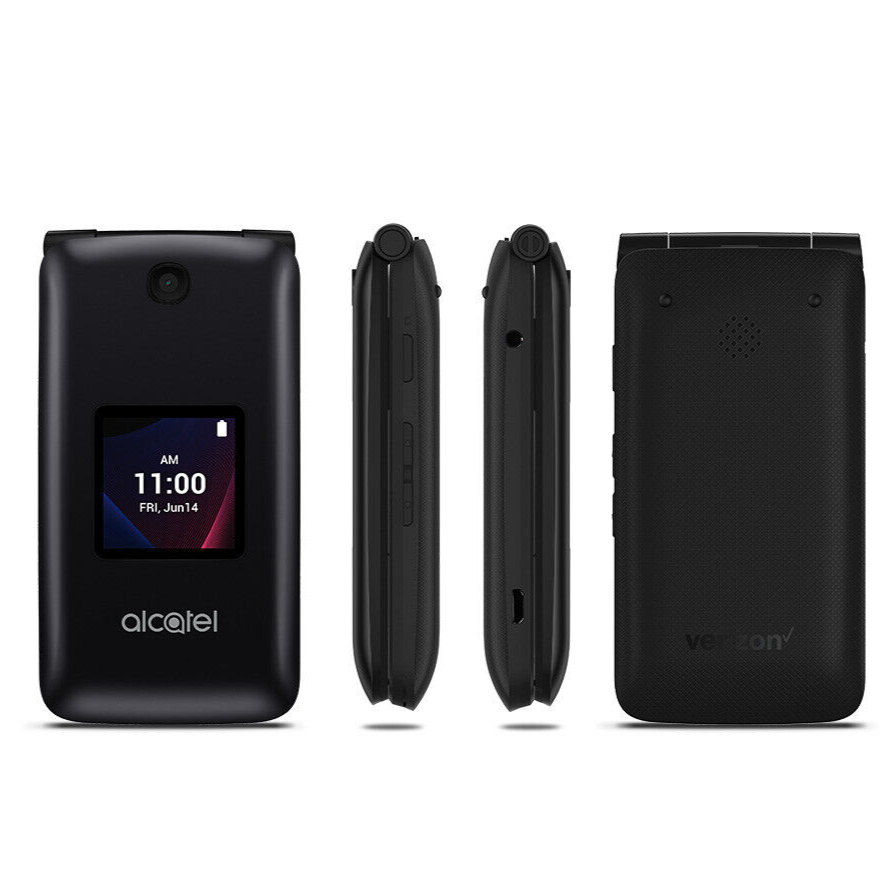 Alcatel GO Flip V 4G LTE 8GB Basic Flip Phone for VERIZON +GSM Unlocked ...