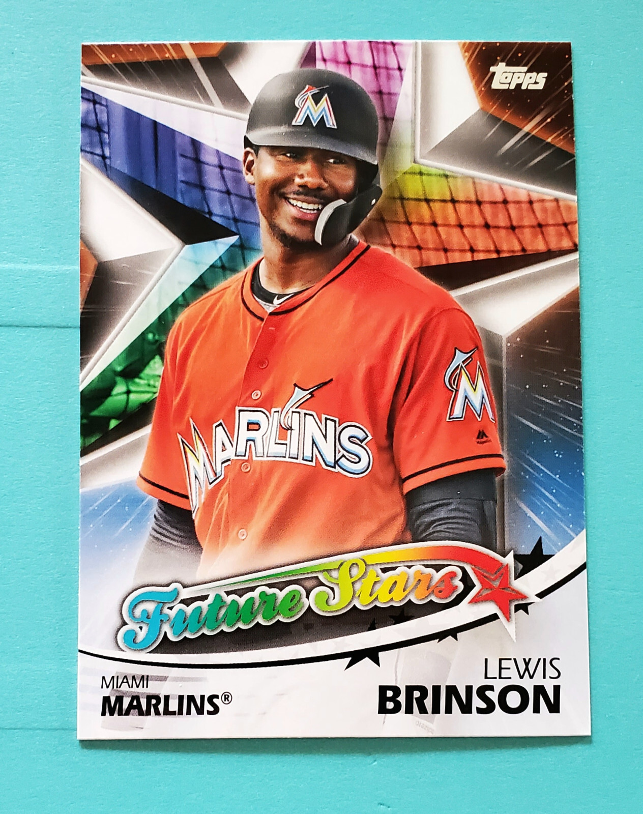2018 Topps Future Stars Insert - Lewis Brinson Miami Marlins #FS-29 - O ...