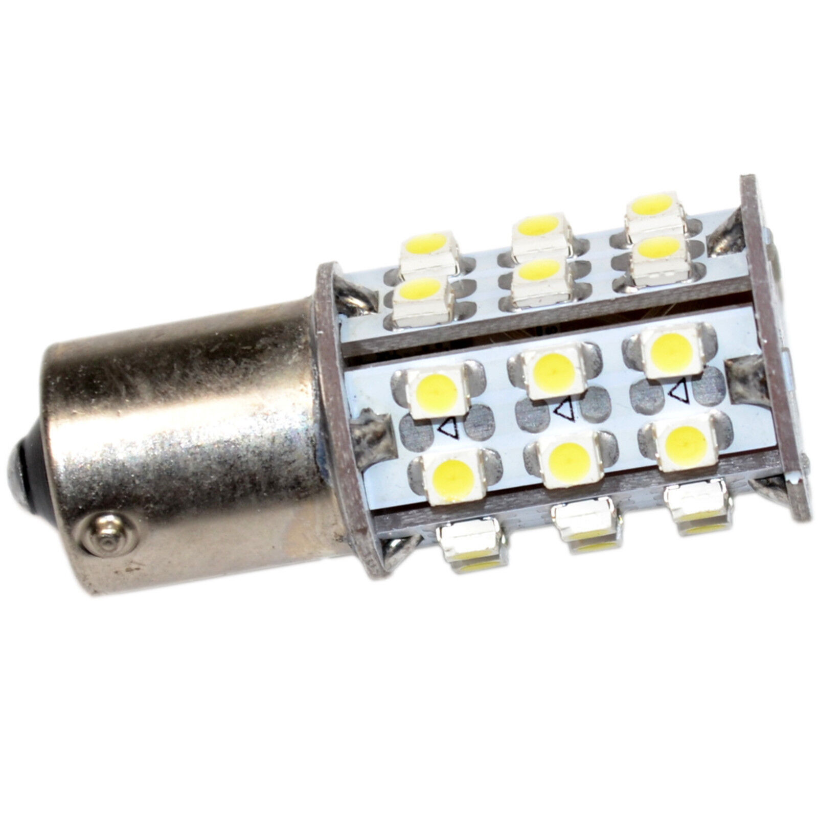 4-Pack BA15s Bayonet Base 30 LED SMD Light Bulb Warm White for #93-1156 ...