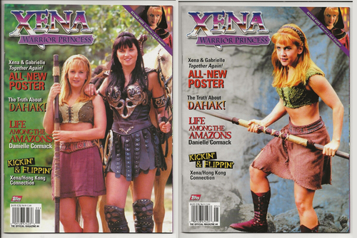 Xena Warrior Princess #4 2 VARIANTS NM/MT/LN Lucy Lawless Gabriel TOPPS ...
