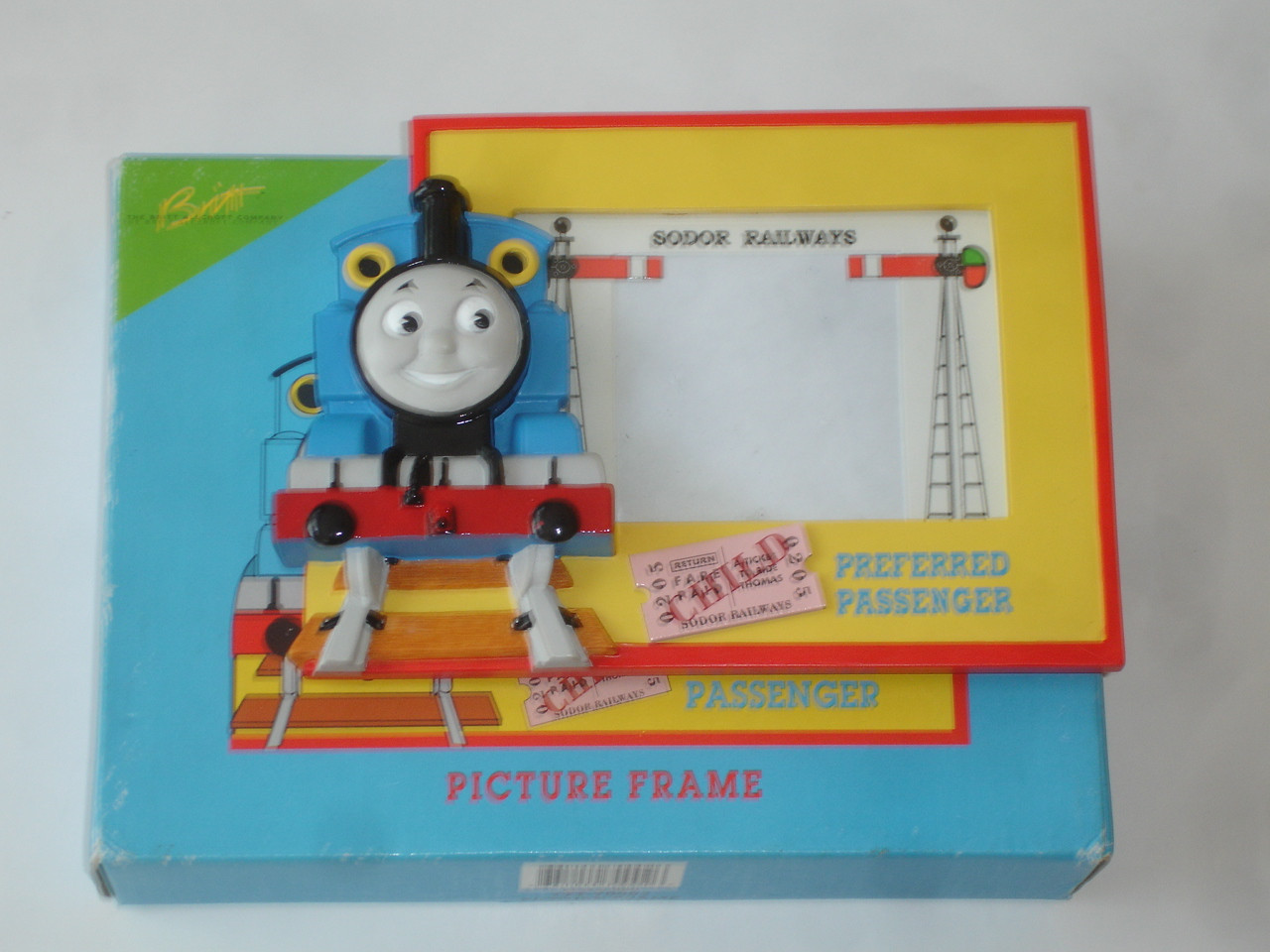 THOMAS TANK & FRIENDS 3" x 3" PHOTO FRAME TRAIN LIMITED SODOR RAILWAYS ...