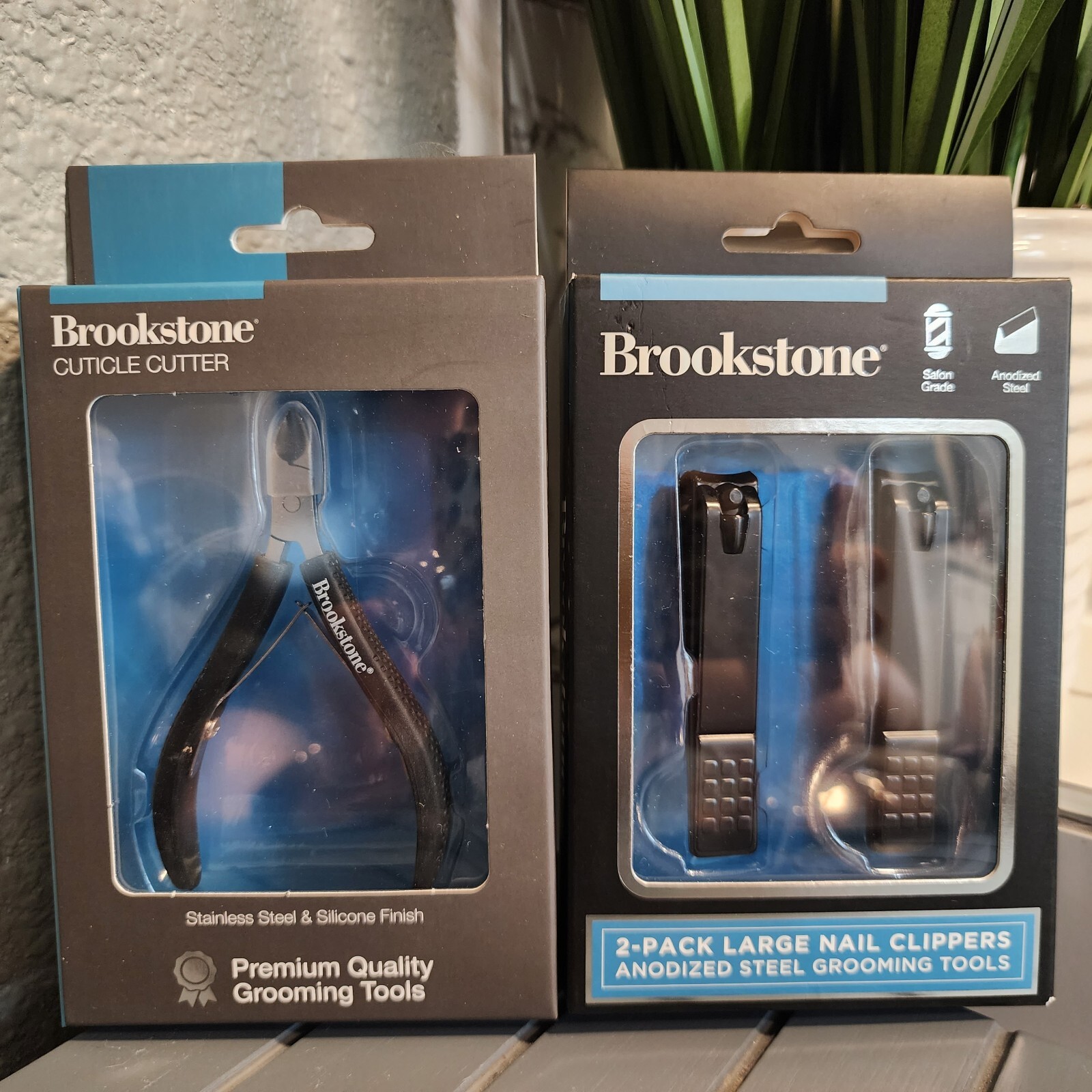 Brookstone Large Nail Clippers and Cuticle Nipper | eBay