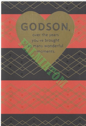 NOS New Hallmark Valentine's Day Card - Godson | eBay