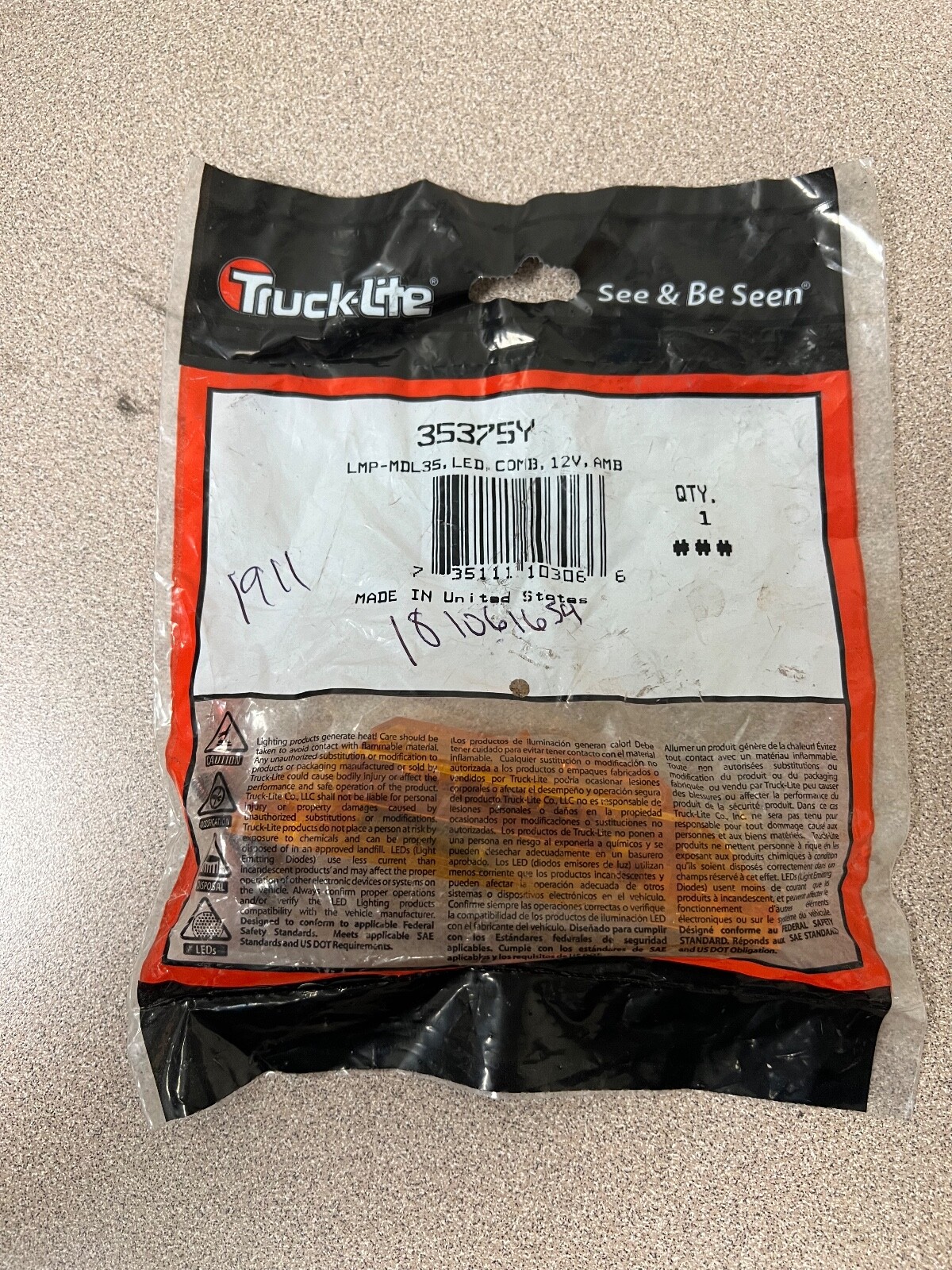 Truck-Lite 35375Y for sale online | eBay