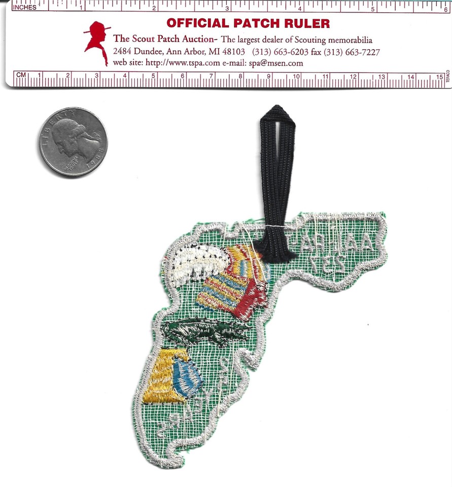 Lodge 237 Aal-Pa-Tah Florida Shape 25th Year Anniversary X-8 | eBay UK