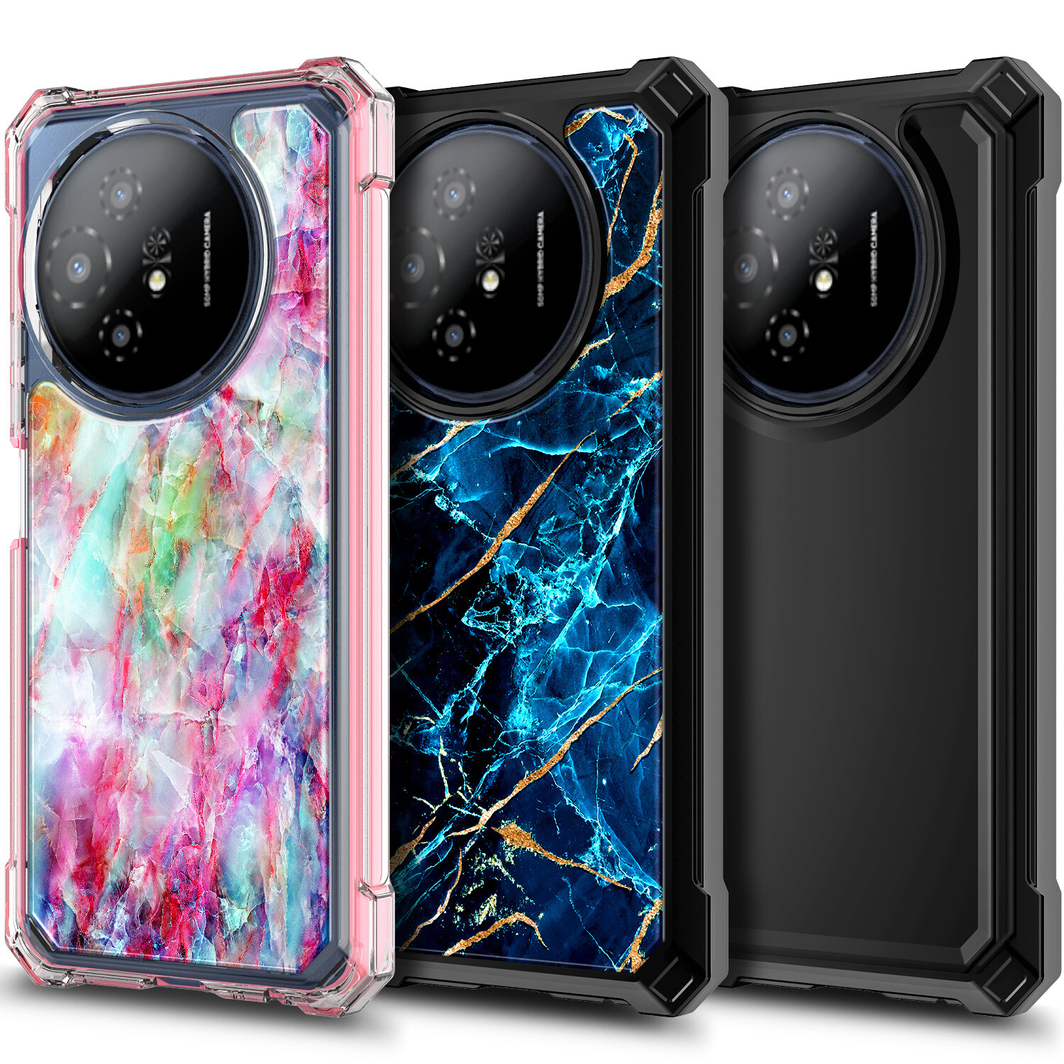 For TCL 50 XL 5G (T702W) Case Full Body Phone Cover Built-In Screen ...