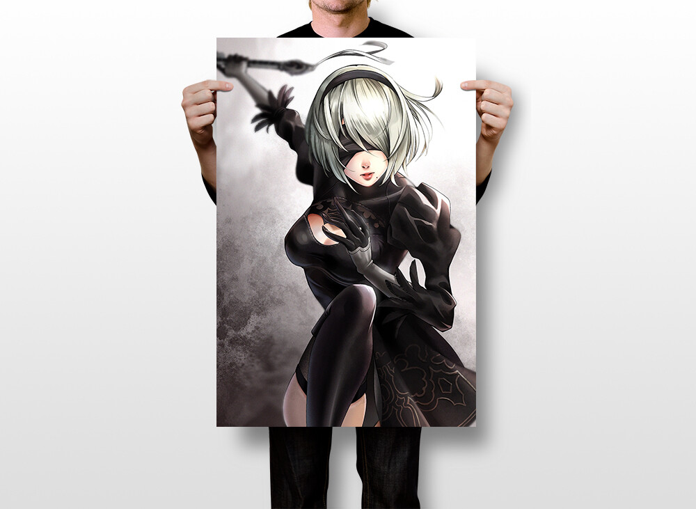 Nier Automata Console Video Game Wall Art Home Decor - POSTER 20x30 | eBay