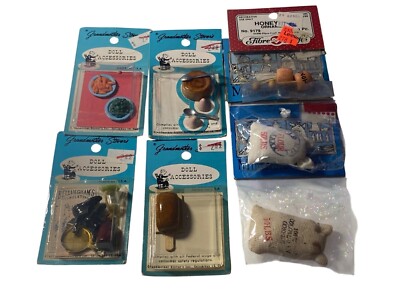 Dollhouse Miniature Grandma Stover Food Cooking flour Baking Assortment ...