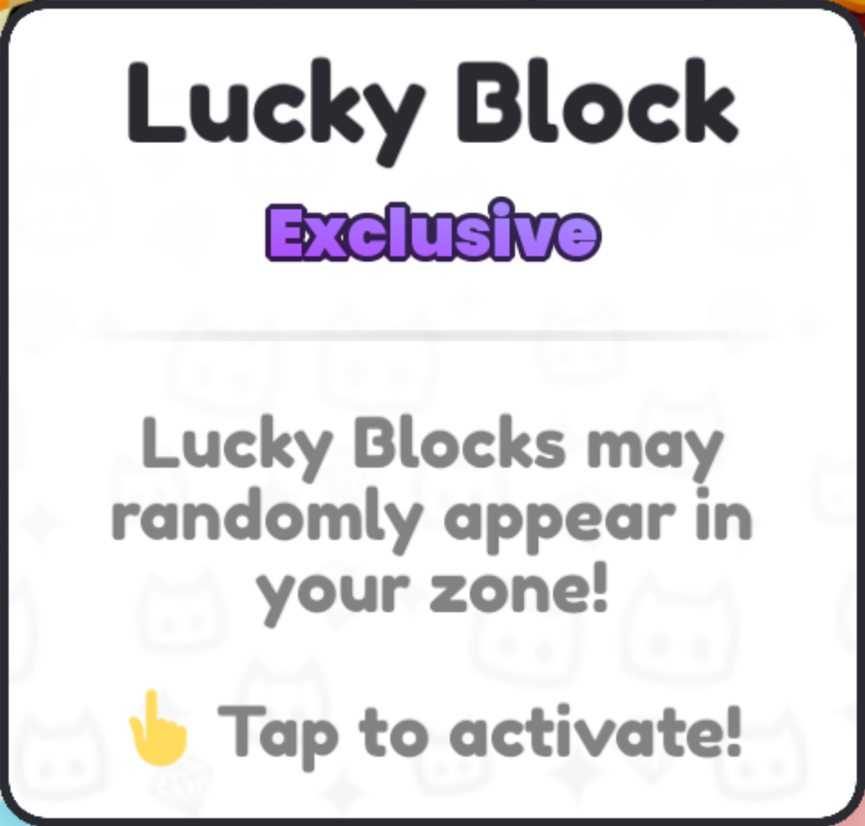 Lucky Block Enchant Pet Sim Simulator 99 PS99 Roblox Game | eBay