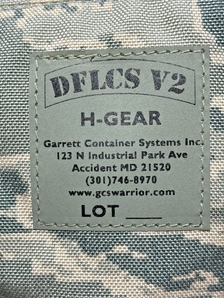 DFLCS V2 H-Gear Military Load Carrying Vest GCS Camo Rig Molle (Size ...