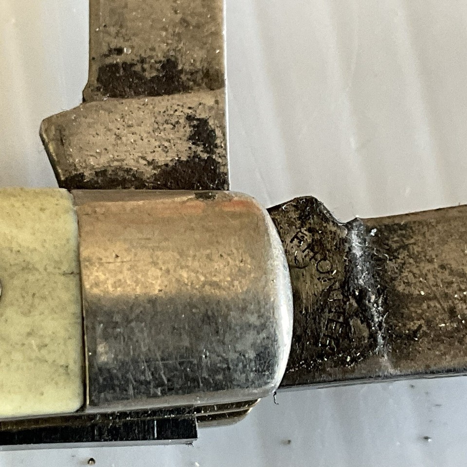 FRONTIER Vintage 3 Blade Folding Pocket Knife Razor Sharp Edge | eBay