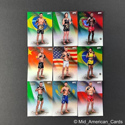 2024 Topps Gold Label UFC Country Pride Insert * COMPLETE YOUR SET ...