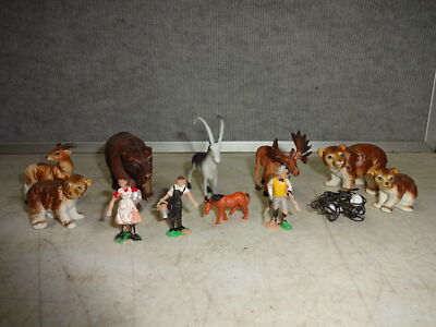 Mixed Lot of Used Model Railroad Animals Figurines | eBay