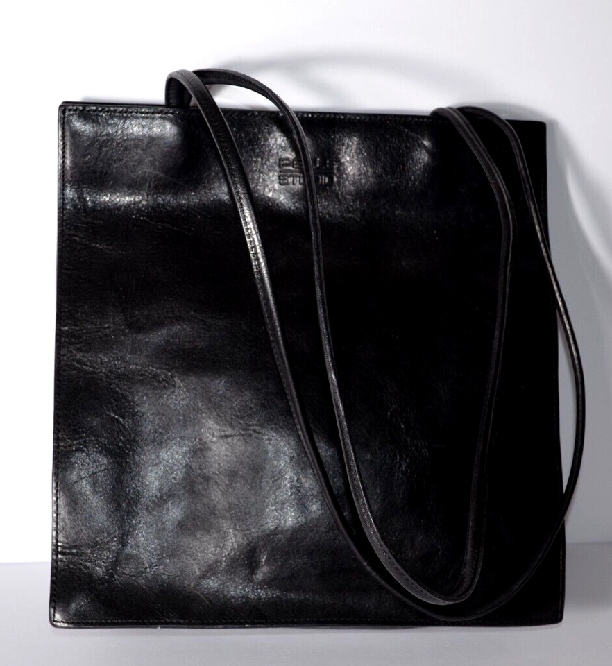 Pelle Studio Black Leather bag purse | eBay