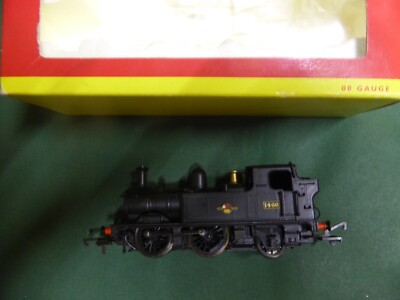 Hornby Dcc fitted 14xx in B R Black livery Tank Loco '1466 (Runs on DC ...