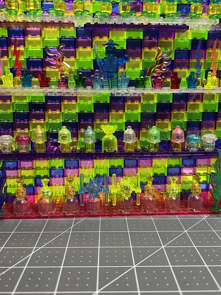 *Updated* Lego Prototype Translucent Mini figures Lot Very Rare 3k ...