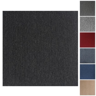 20PCS Washable Carpet Tiles 50x50cm Non-Slip Flooring for Home Office ...
