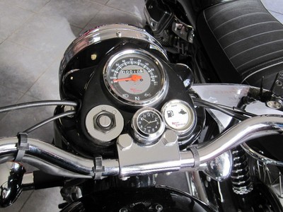 New British Made Smooth Royal Enfield ® Stem Nut Clock | eBay