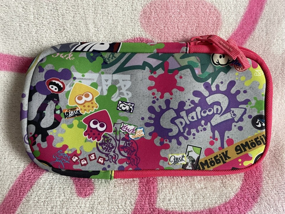 Splatoon 2 Nintendo Switch Case Zippered Games Logo Soft Shell ...