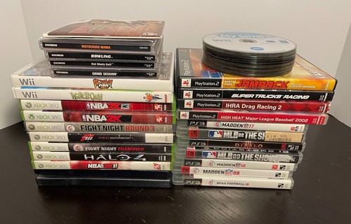 Video Game Lot - 40+ Games - PS2, PS3, Wii, Xbox 360 - ASIS | eBay