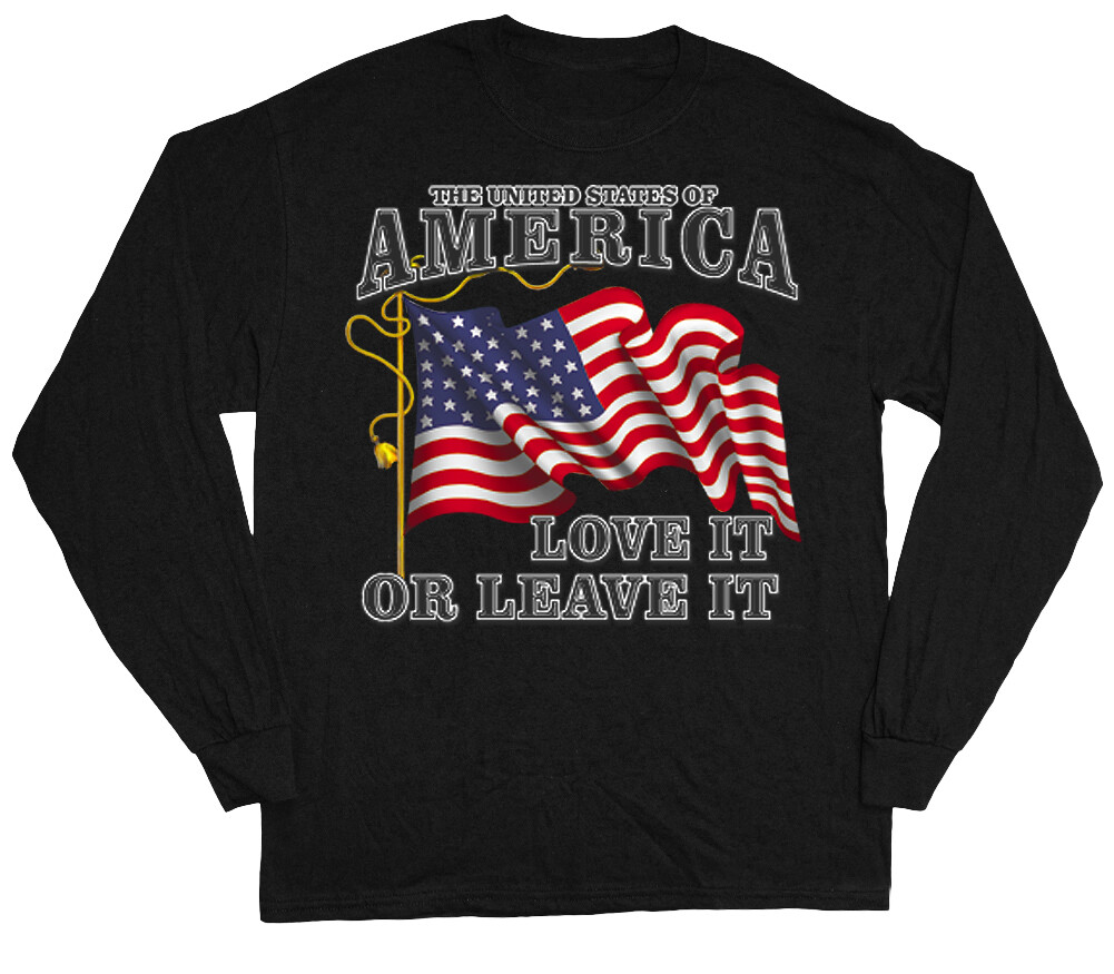 American Pride Trump Shirts for Men Graphic Tees Long Sleeve Gifts for ...
