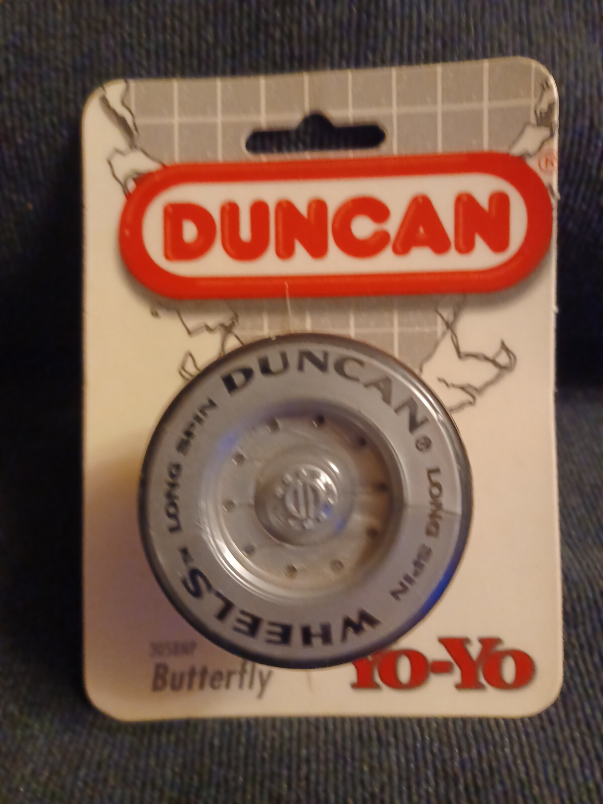 Duncan Wheels Yo-Yo, Silver, Butterfly, 3058NP, 1994, NIB, NOS, Vintage ...