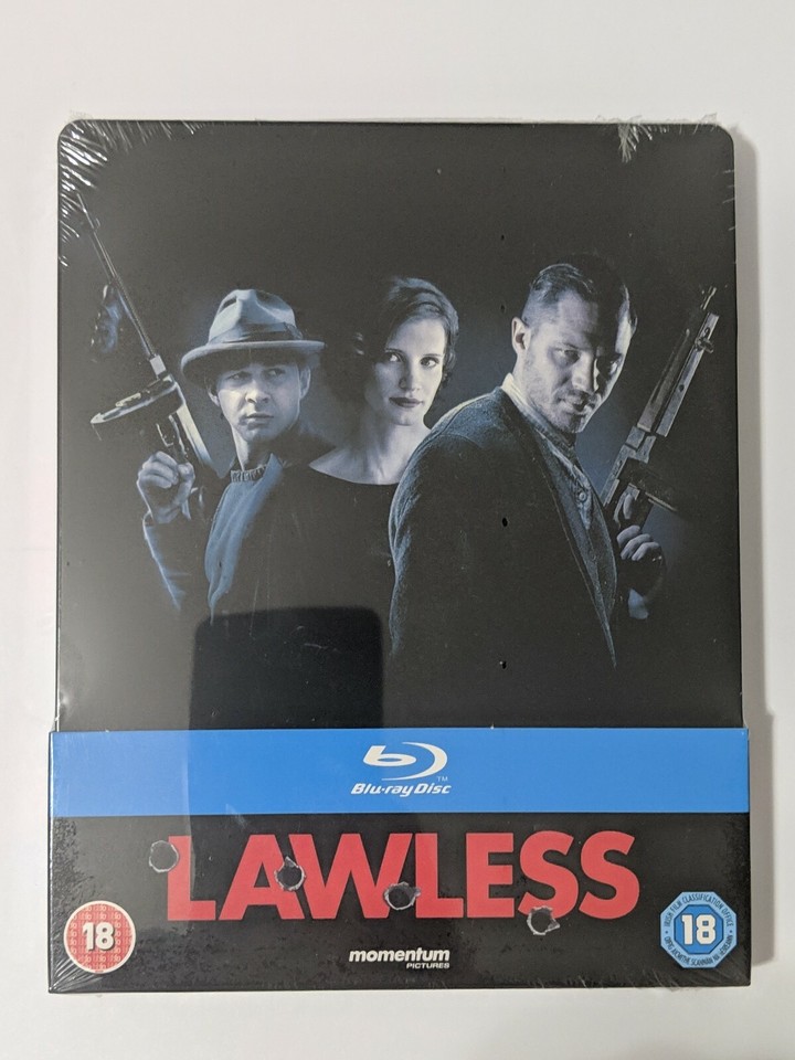Lawless Blu-ray Steelbook, Play.com Exclusive, Debossed | UK Import ...