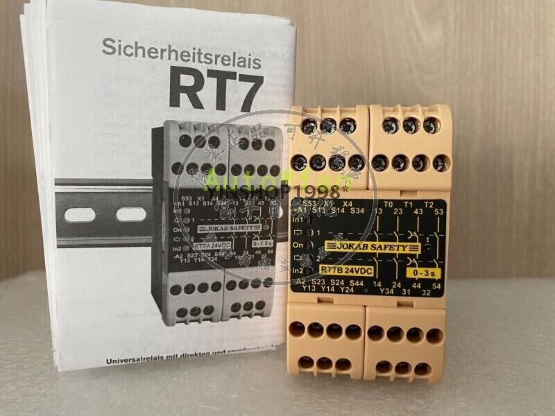 JOKAB SAFETY Safety Relay RT7A 24VDC 0-1.5S | eBay