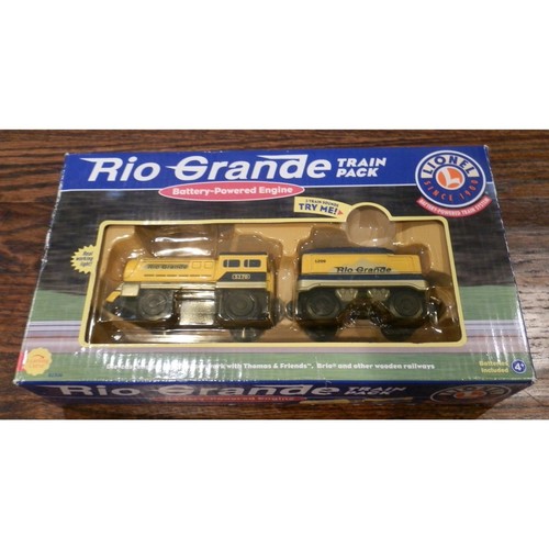 Lionel Rio Grande Train Pack Toy Battery Powered Engine 2001 READ | eBay