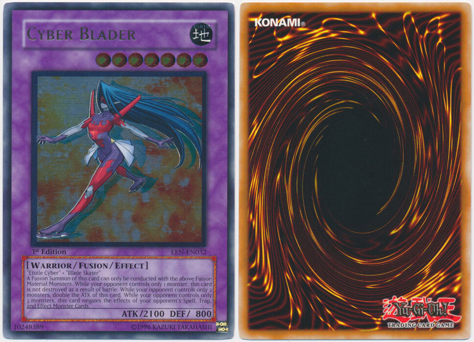 Yu-Gi-Oh! - Cyber Blader (Ultimate Rare) - Unique - Elemental Energy | eBay