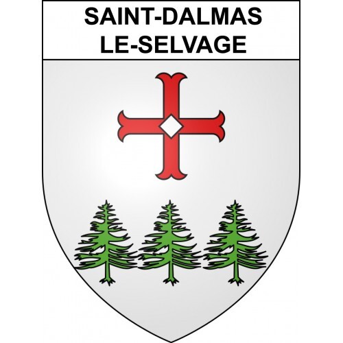 Saint-Dalmas-le-Selvage 06 ville sticker blason écusson autocollant ...