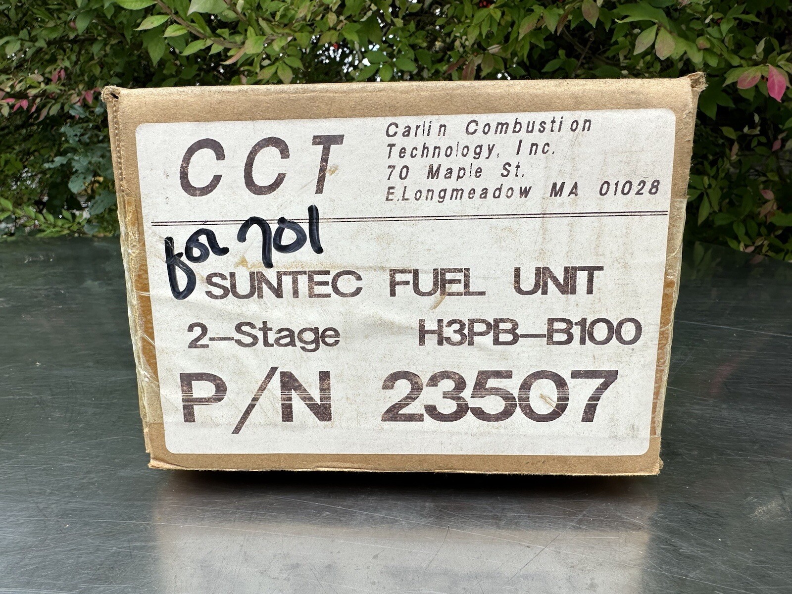Carlin Suntan Fuel Unit - 2 Stage Oil Pump H3PB-B100 23507 Model H New ...