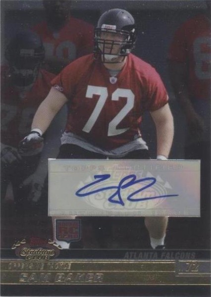 2008 Topps Stadium Club - Gold Rookie Autographs #151 Sam Baker /25 (AU ...