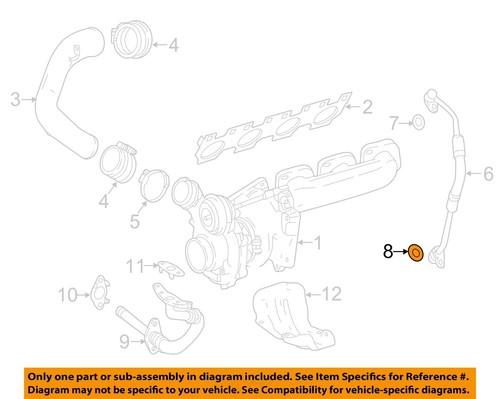 MERCEDES OEM 16-18 G63 AMG-Oil Feed Tube O-Ring 0209979545 | eBay
