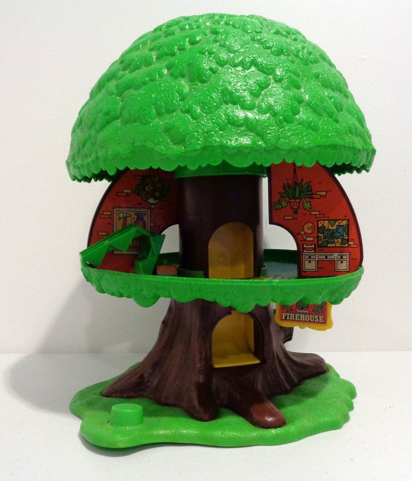 Vintage 1970's Kenner Tree Tots FAMILY TREE HOUSE Playset | eBay