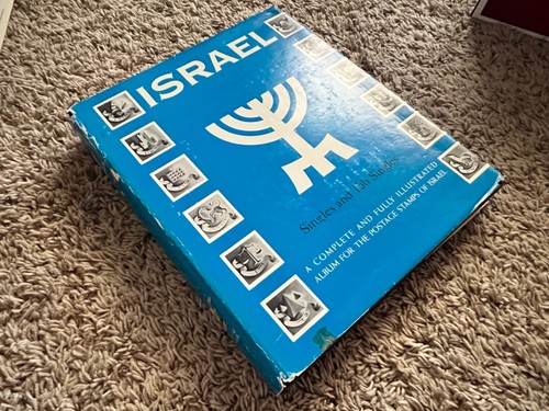 LOADED ISRAEL STAMP ALBUM MINT USED SETS, SHORT SETS OVPTS see video ...