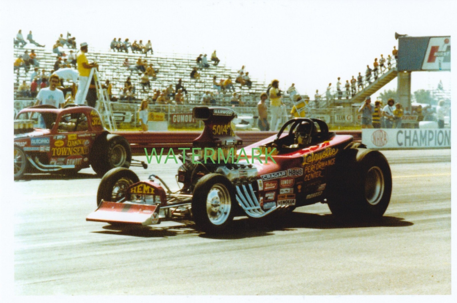 1970s Drag Racing-Danny Townsend's A/Altered HEMI Fiat-1978 NHRA ...