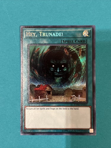 Yu-Gi-Oh! EXFO-EN062 Hey, Trunade! Secret Rare! Unlimited NM | eBay