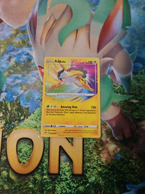 Pokémon TCG Raikou Vivid Voltage 050/185 Holo Amazing Rare | eBay