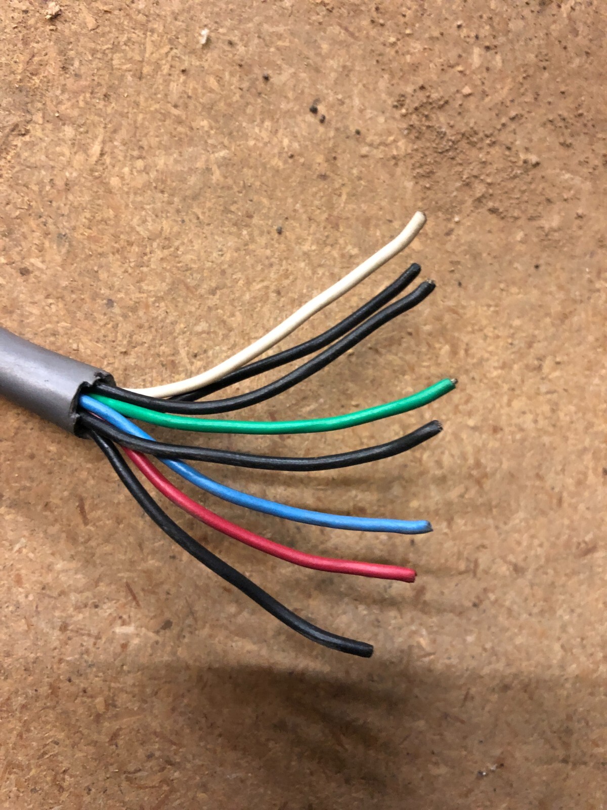 25' Atlas Wire 240-22-7T-4J8 4 Pair 22 AWG Cable | eBay