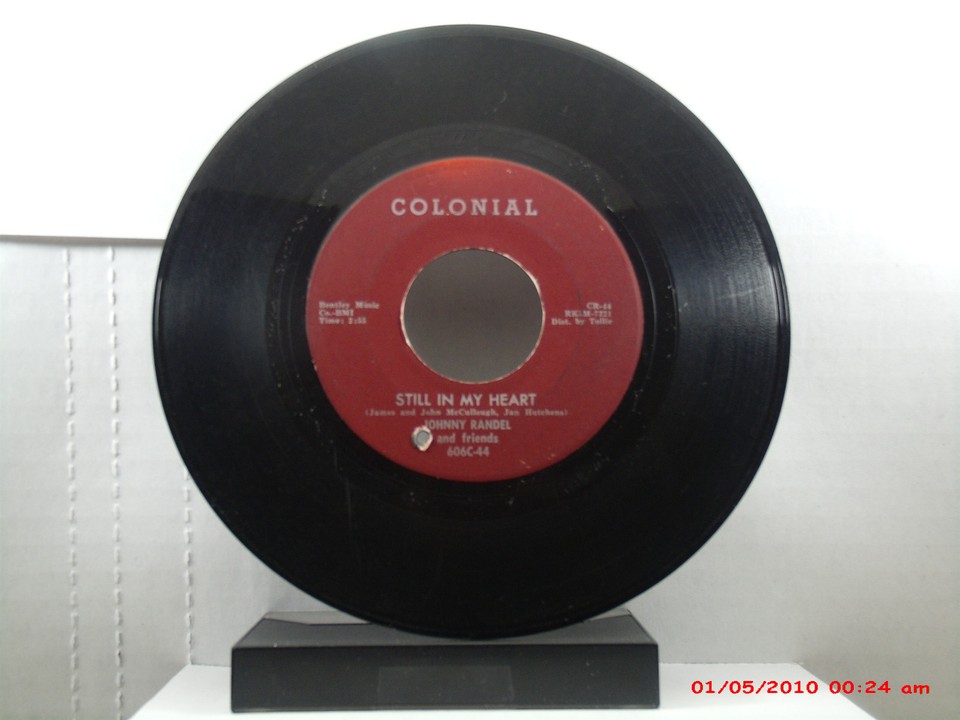 JOHNNY RANDEL AND FRIENDS -(45)- DO RIGHT / STILL IN MY HEART ...
