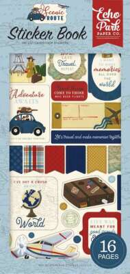 Echo Park Sticker Book Scenic Route | eBay