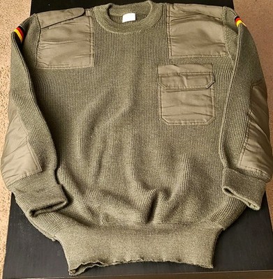 German Army Issue Wool Pullover Issue Sweater Large | eBay